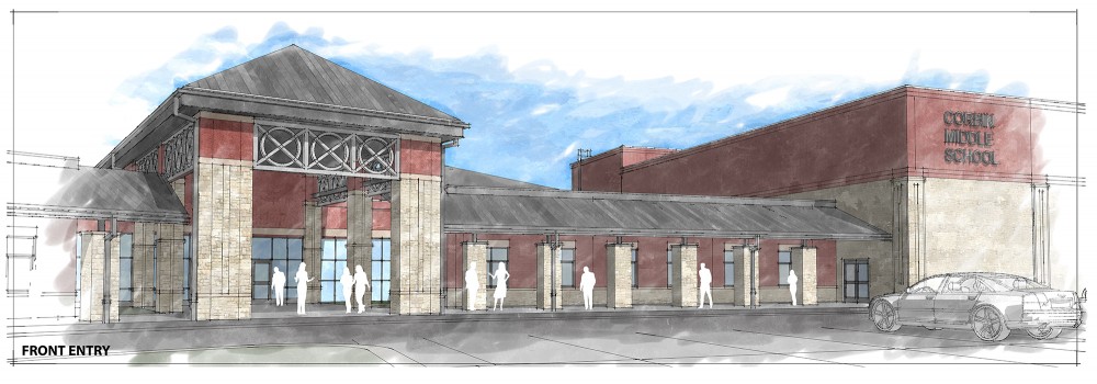 entry rendering - Sherman Carter Barnhart