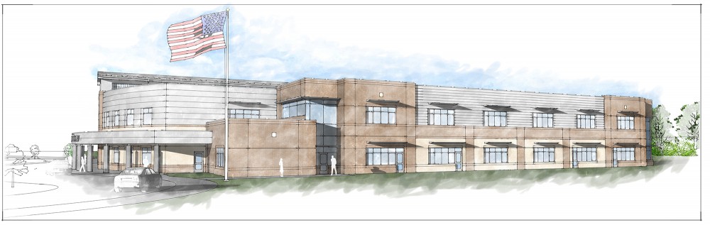 side view rendering - Sherman Carter Barnhart