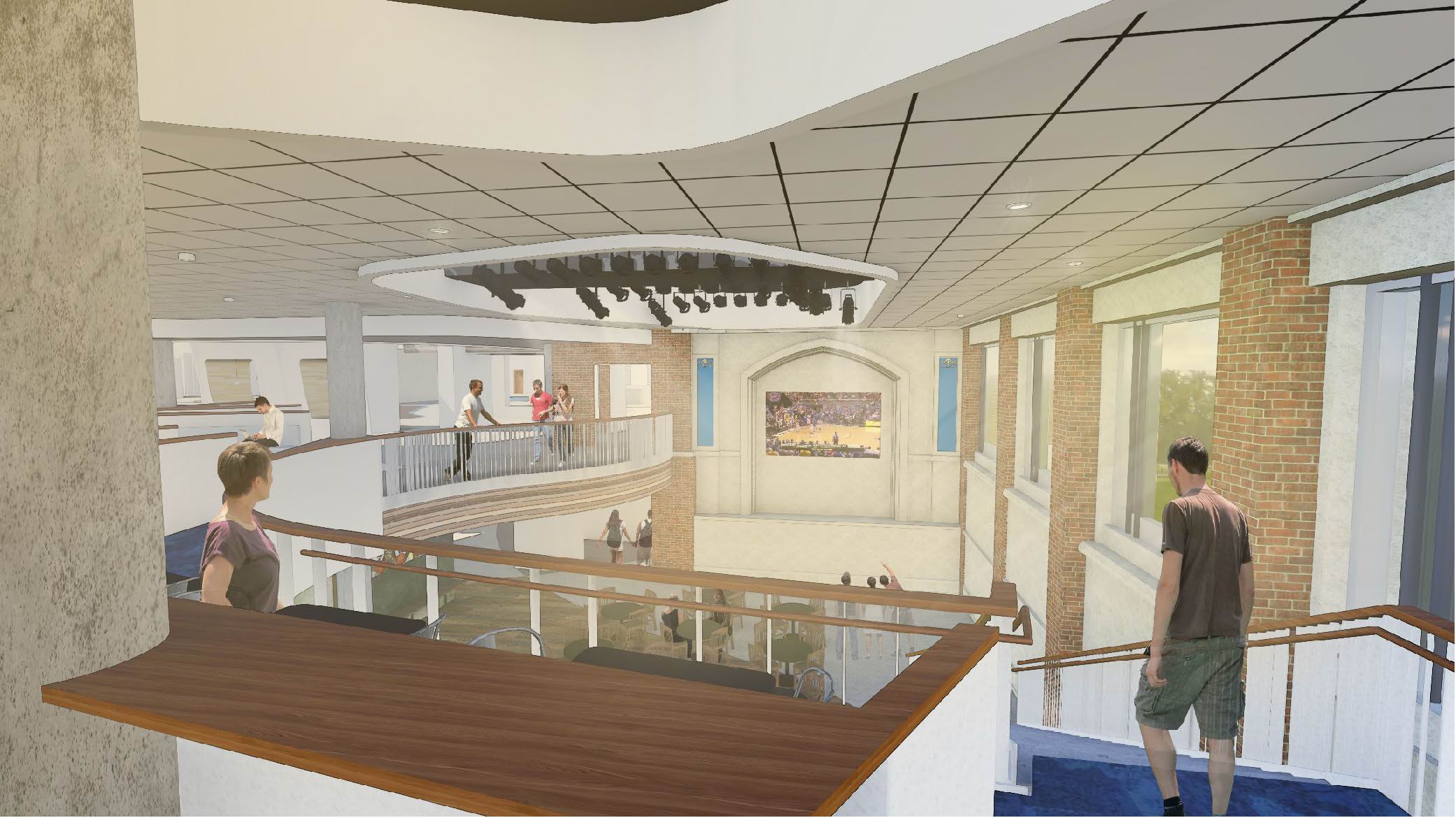 2nd story overlooking pub - Sherman Carter Barnhart