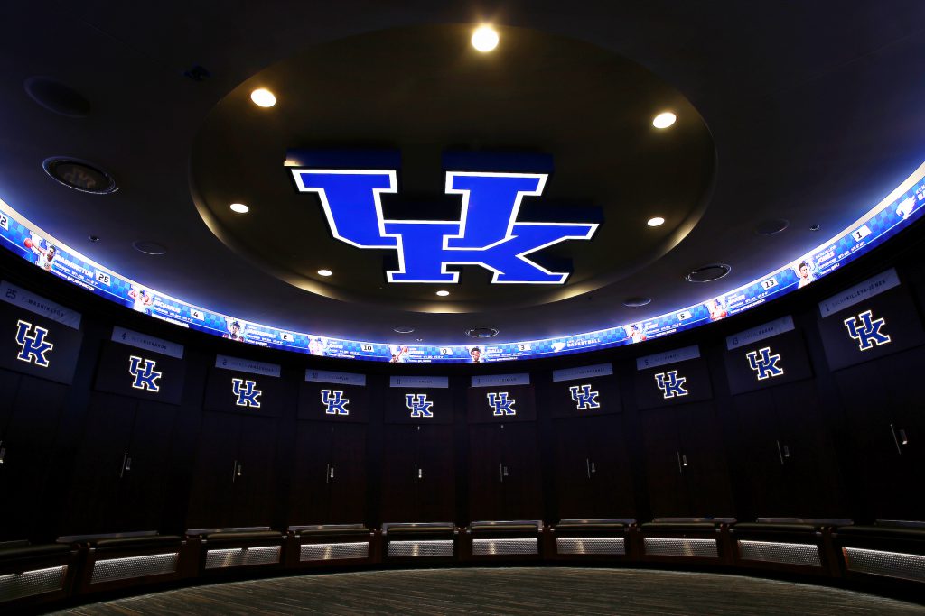 Joe Craft Center - Marksbury Player's First Men's Basketball Locker ...