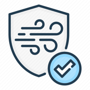 wind resistent icon – Sherman Carter Barnhart