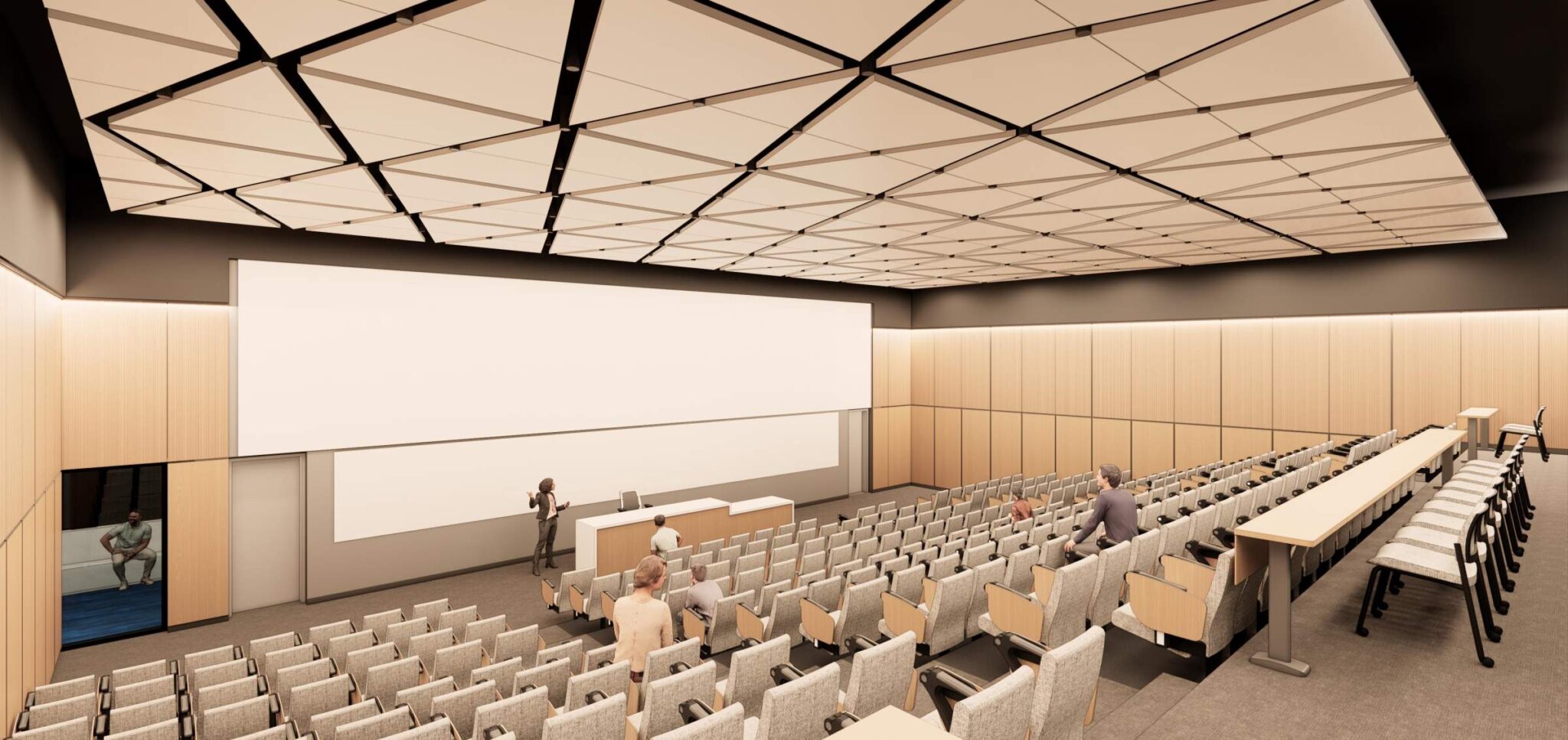 large auditorium level 1 - Sherman Carter Barnhart