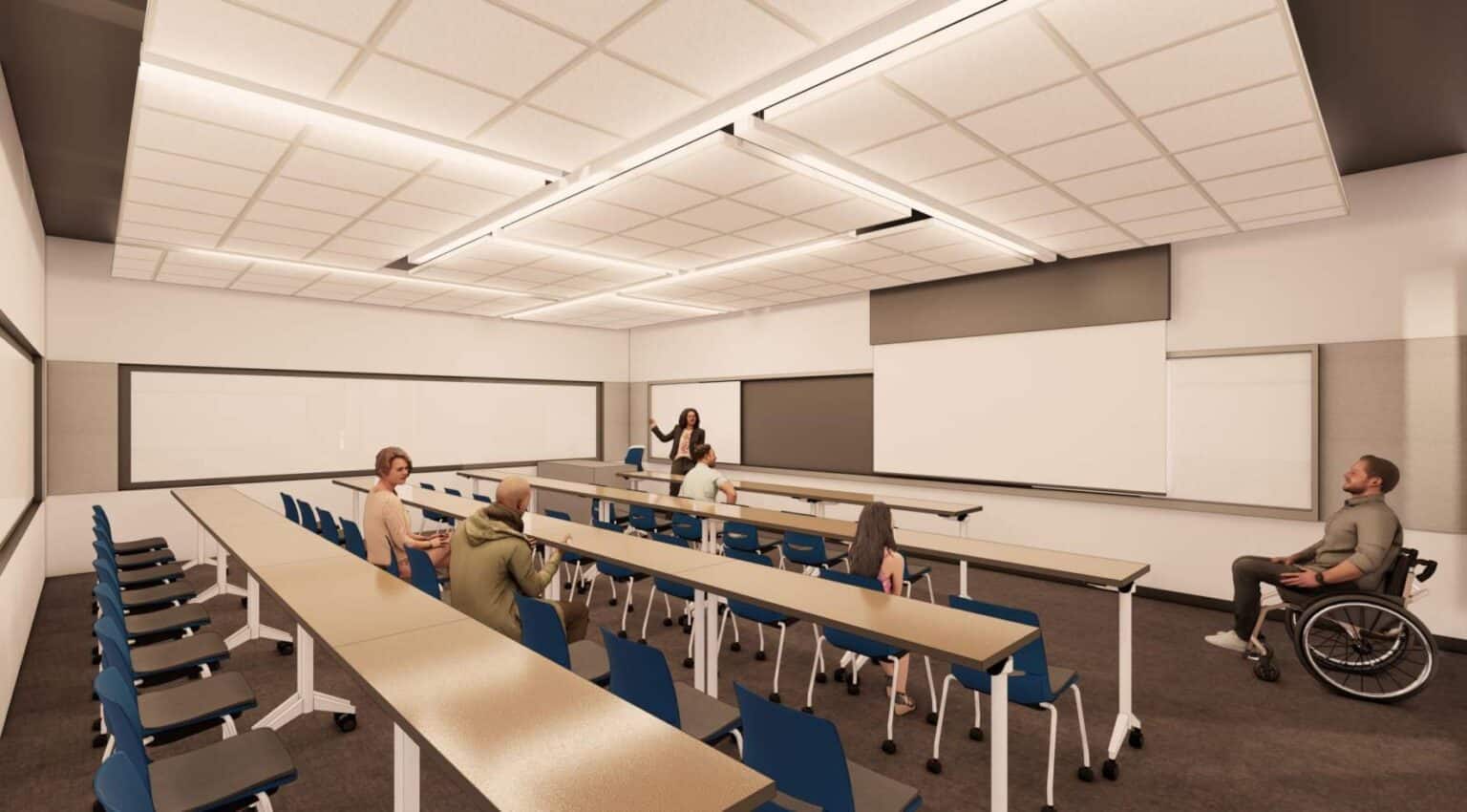 typical classroom level 1 - Sherman Carter Barnhart